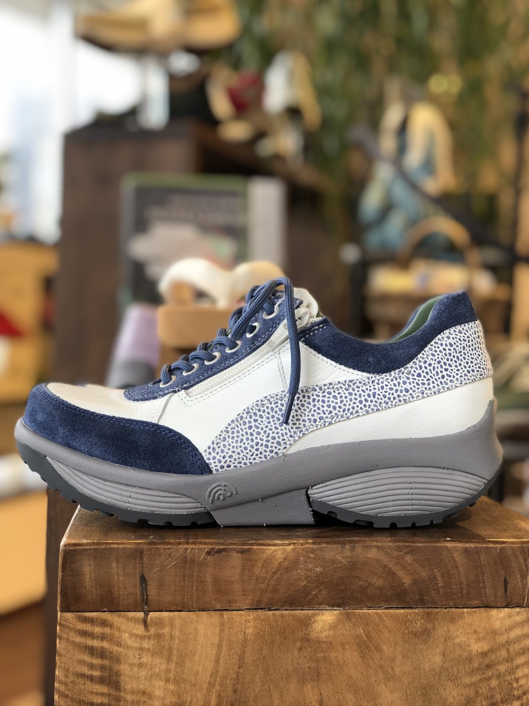 プロフェッショナルシューフィッティングのさか｜靴｜金沢市 ｜ Stretch Walker アーレス ブルーコンビ